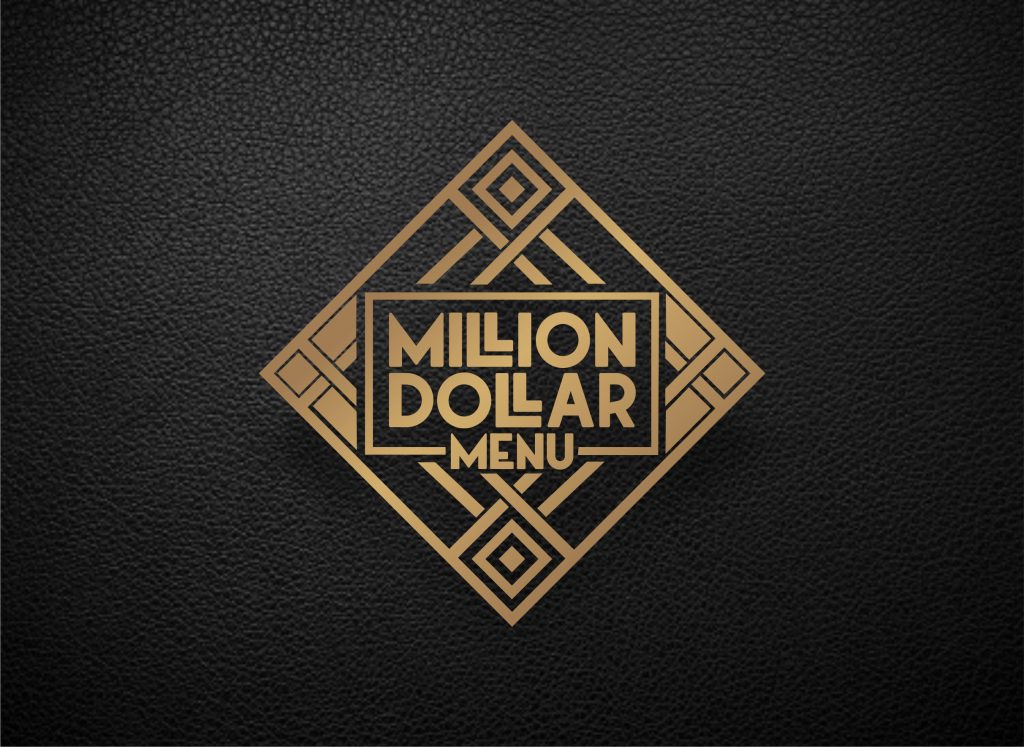 Million Dollar Menu - Graphic360 (best graphic design company in Indore)