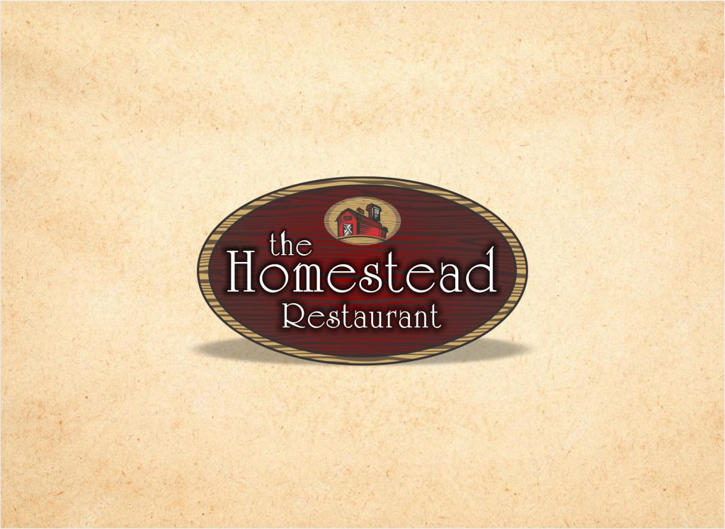 The Homestead Restaurant - Graphic360 (best graphic design company in ...
